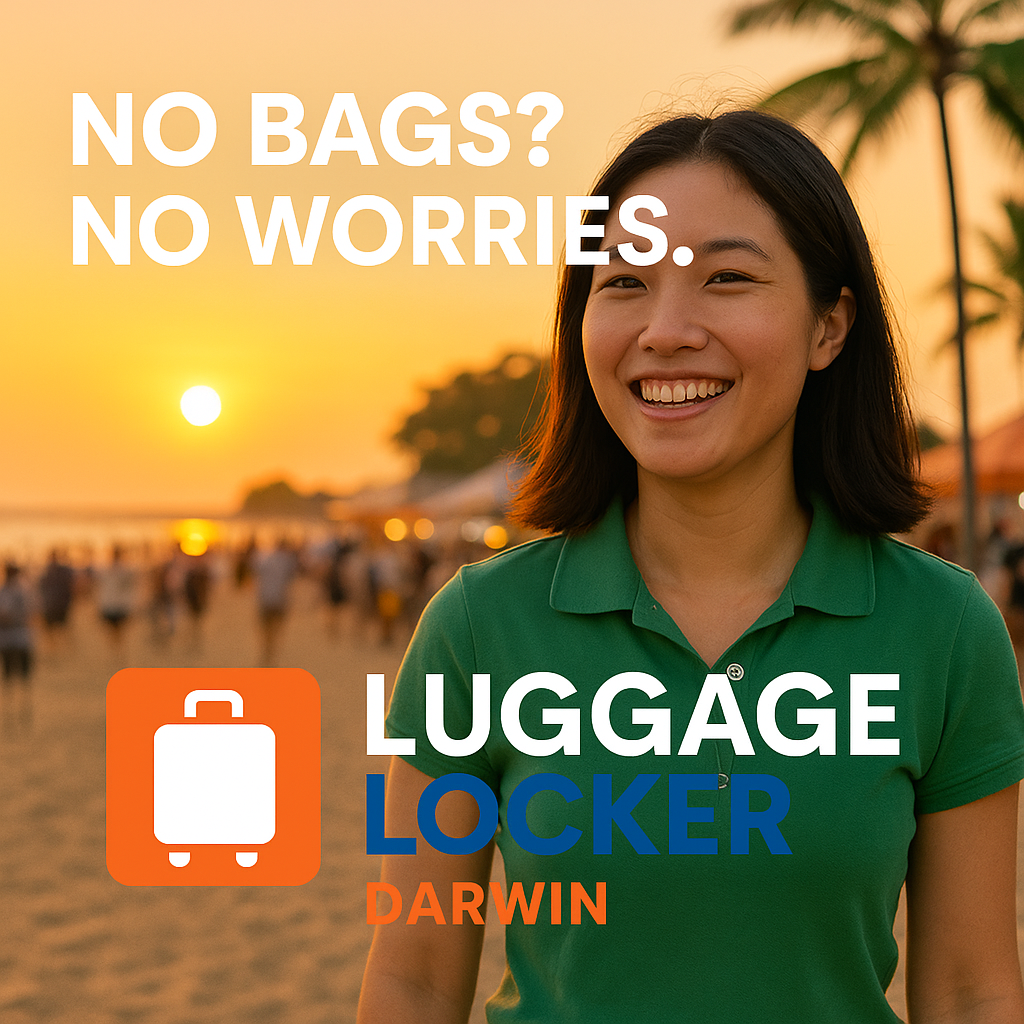 FAQs | Luggage Locker Darwin | Safe Bag Storage from $8/Day